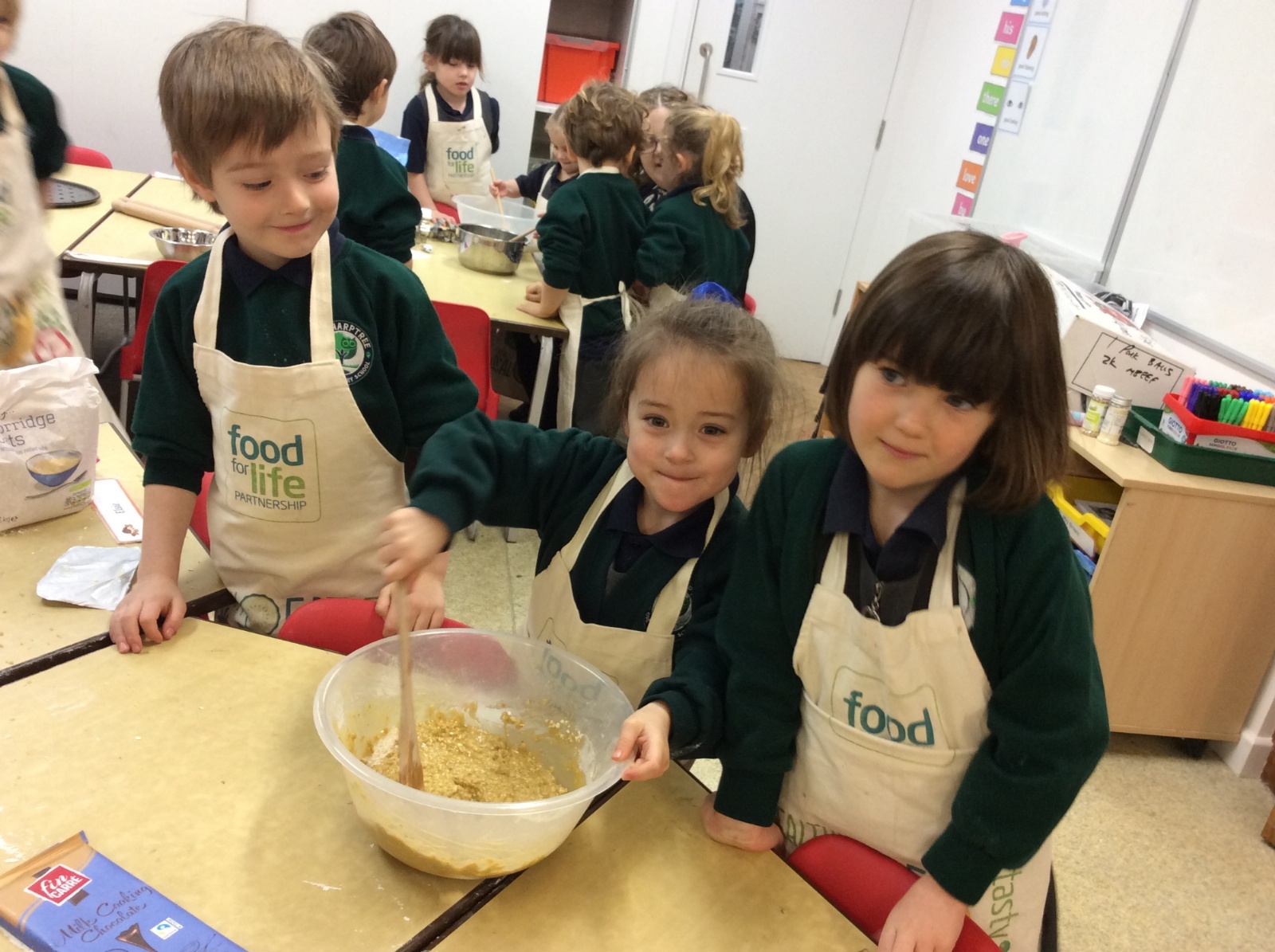 Collaboration of East Harptree and Ubley Primary Schools - Christmas Baking